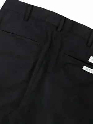 WTAPS Pleated Logo-patch Tailored Trousers