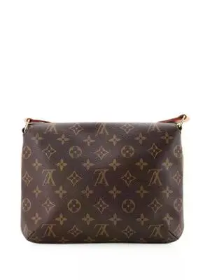 LOUIS VUITTON Musette Tango Shoulder Bag In Monogram Canvas - Brown