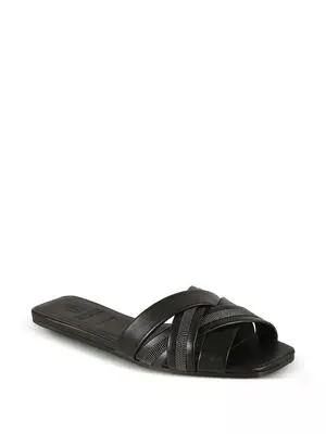 Brunello Cucinelli Criss-cross Leather Sandals