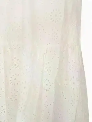 MC2 SAINT BARTH Broderie Anglaise Maxi Skirt