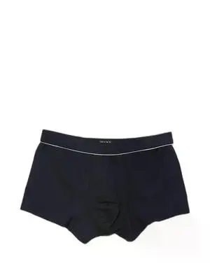 Zegna Contrast-piping Elasticated Boxer Briefs