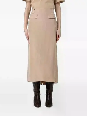 Fabiana Filippi Midi Skirt - Neutrals