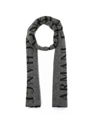 Emporio Armani Logo-jacquard Scarf