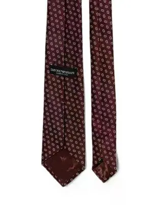 Emporio Armani Jacquard Silk Tie
