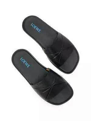 Loewe Origami Leather Sandals