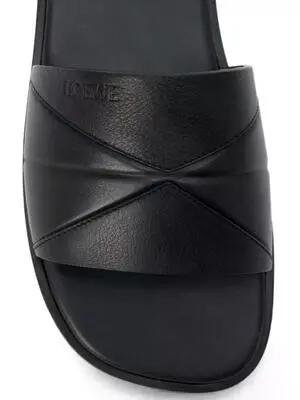 Loewe Origami Leather Sandals