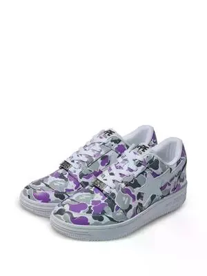 A BATHING APE Bapesta Low M2 Camouflage Print Sneakers