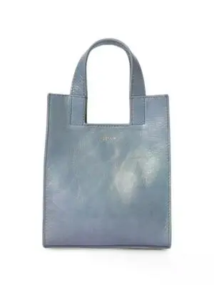 Bally Easy Leather Tote Bag - Blue