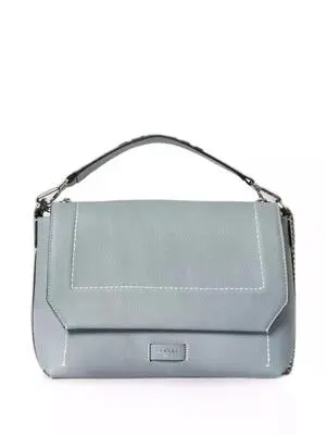 LANCEL Ninon Leather Shoulder Bag - Blue