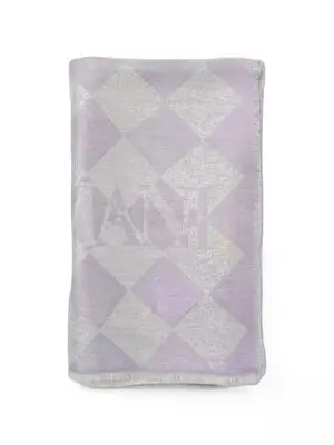 Emporio Armani Diamond-pattern Scarf