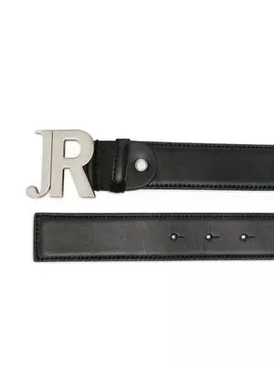 John Richmond Montere Logo-plaque Belt