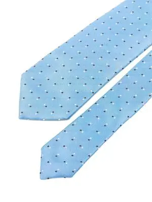 BOSS Polka-dot Silk Neck Tie