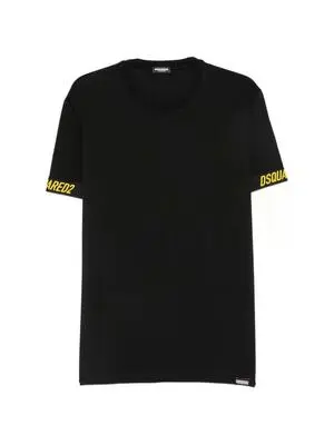 Dsquared2 Logo-tape T-shirt - Black