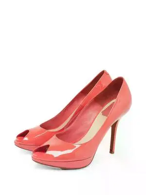 Dior Peep-toe Pumps - Red
