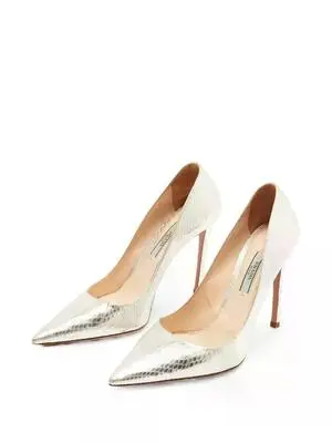 Prada Embossed Stiletto Pumps
