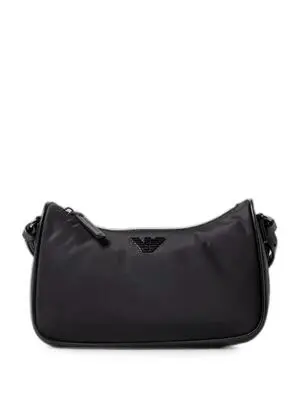 Emporio Armani Logo Plaque Shoulder Bag