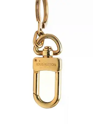 LOUIS VUITTON Plated Bolt Extender Ring Keychain