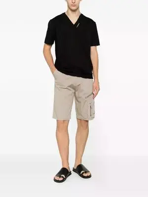 LES HOMMES URBAN Zip-pocket Shorts