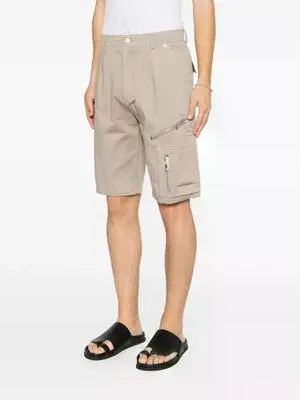 LES HOMMES URBAN Zip-pocket Shorts