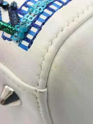 Dior Lady Sequin Patch Handbag