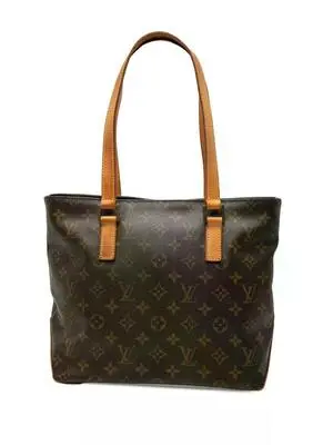 LOUIS VUITTON Monogram Canvas Cabas Piano Tote Bag