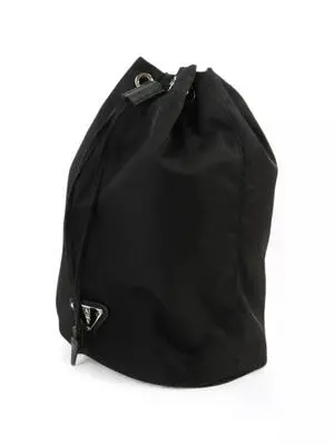 Prada Re-nylon Drawstring Clutch Bag