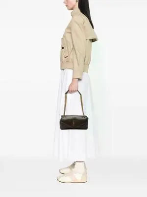 Saint Laurent Small Lambskin Calypso Shoulder Bag