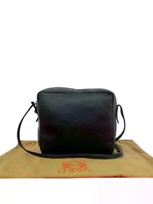Loewe Leather Anagram Crossbody Bag