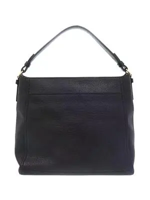 FERRAGAMO Pebbled Leather Ally Hobo Satchel