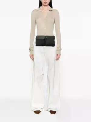 Gucci Gg Canvas Double Pocket Belt Bag