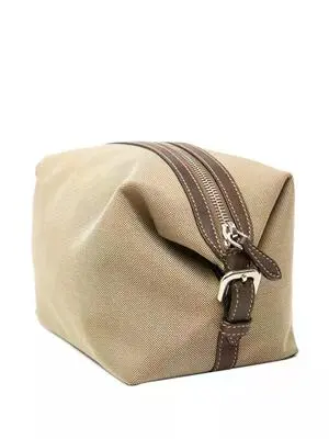 Prada 2000-2013 Canvas Canapa Logo Pouch