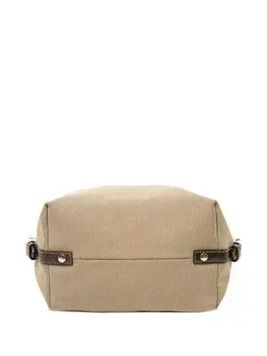 Prada 2000-2013 Canvas Canapa Logo Pouch