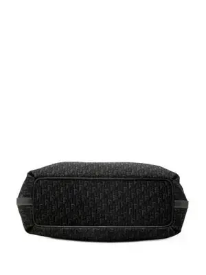 Dior Diorissimo Trotter Canvas Tote Bag - Black