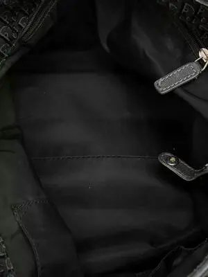 Dior Diorissimo Trotter Canvas Tote Bag - Black