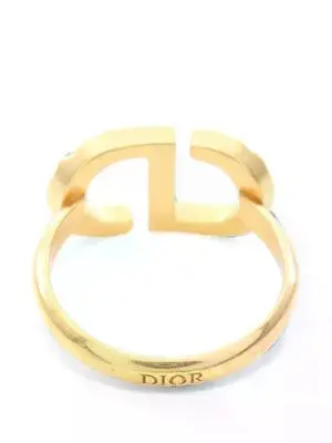 Dior Petit Cd Rhinestone Ring