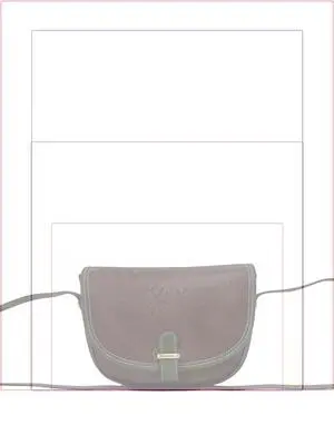 Loewe Leather Anagram Crossbody Bag - Brown