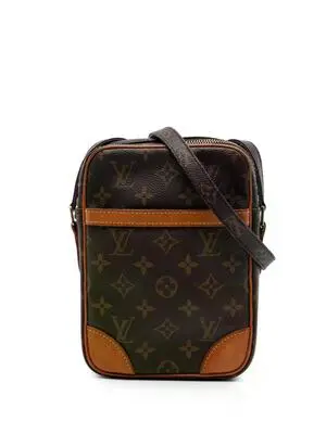 LOUIS VUITTON Monogram Danube Crossbody Bag - Brown