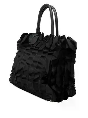 Prada Tessuto Ruffle Tote Bag