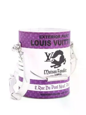 LOUIS VUITTON Monogram Canvas And Leather Paint Can Bag