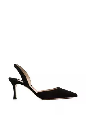 Manolo Blahnik Carolyne Slingback Pumps - Black