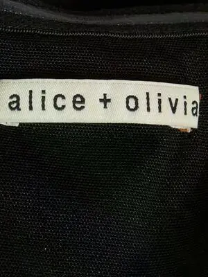 Alice + Olivia Off-shoulder Jersey Cropped Top