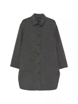 Max Mara Long-sleeve Button-fastening Coat