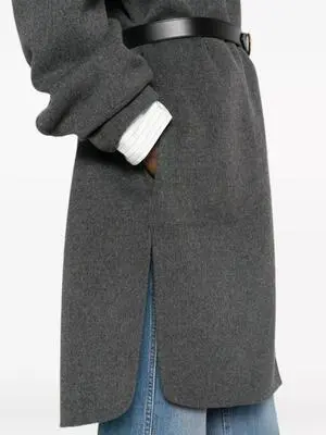 Max Mara Long-sleeve Button-fastening Coat