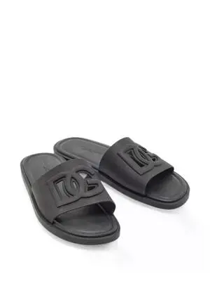 Dolce & Gabbana Embossed Logo Slides