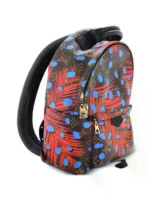 LOUIS VUITTON Palm Springs Limited Edition Monogram Jungle Dots Pm Backpack - Brown
