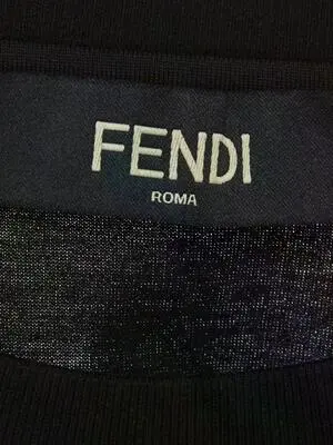 Fendi Embroidered Logo T-shirt