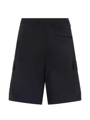 Stone Island Logo-patch Cargo Shorts - Blue