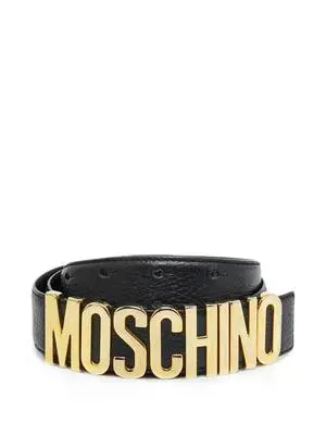 Moschino Buckle Belt - Black