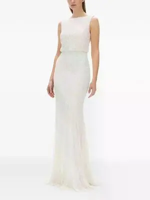 Rachel Gilbert Ava Sequin-embellished Maxi Dress