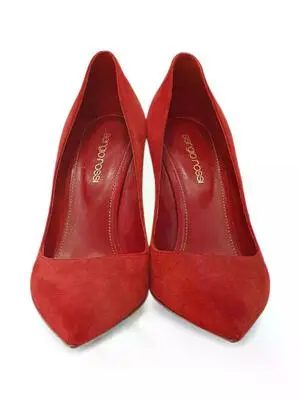 SERGIO ROSSI Pointed-toe Suede Pumps